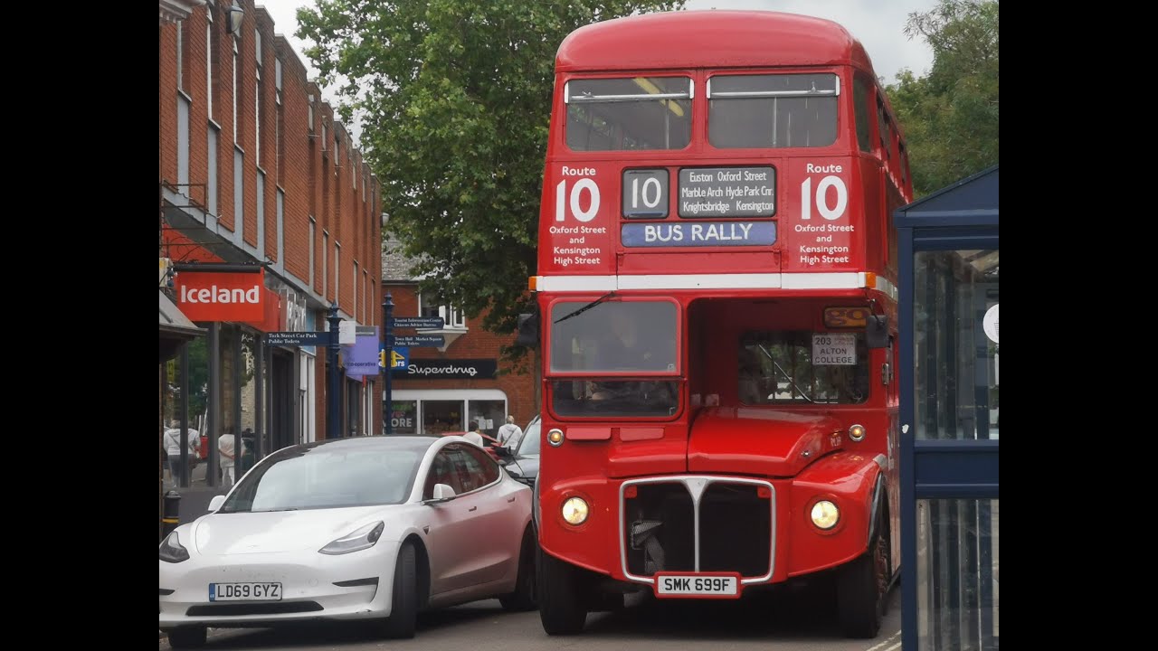Alton Bus Rally Open Day 2024 RouteMaster Route 10 Alton Town Centre ...
