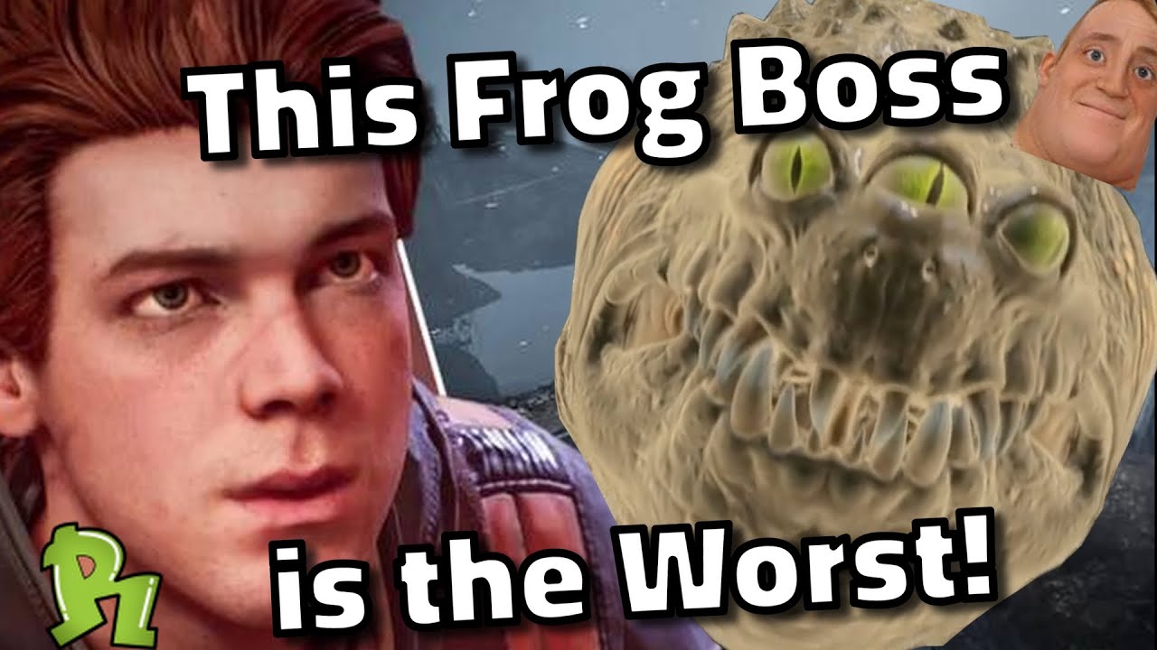 The Frog Boss in Jedi: Fallen Order sucks. - YouTube