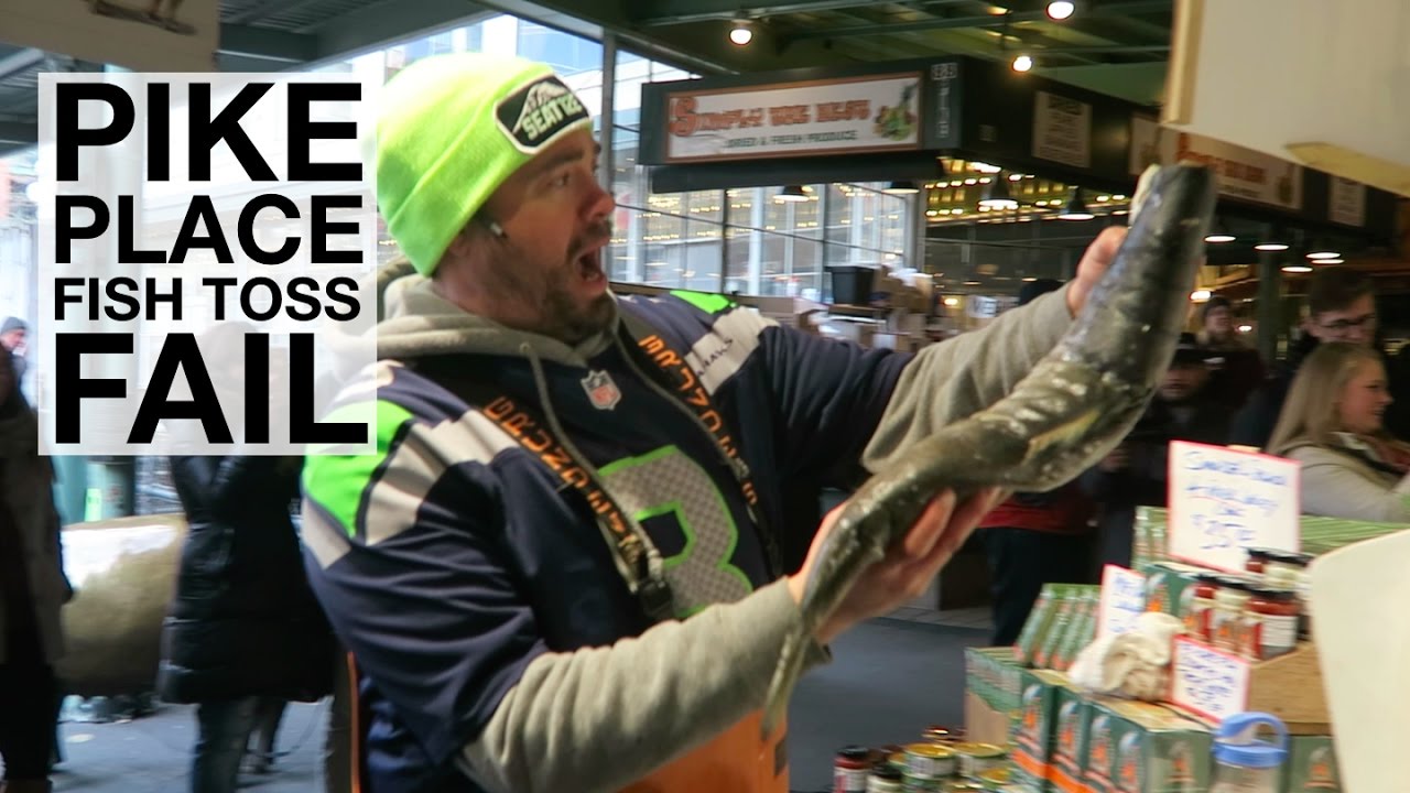 Pike Place - Throwing Fish and What to Eat | Seattle, WA - YouTube