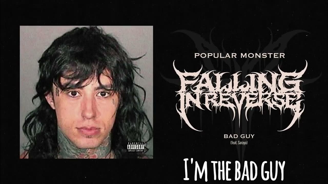 Falling In Reverse Bad Guy Lyrics Youtube