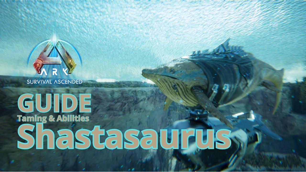 The Shastasaurus GUIDE in ARK : The Center Ascended ! - YouTube
