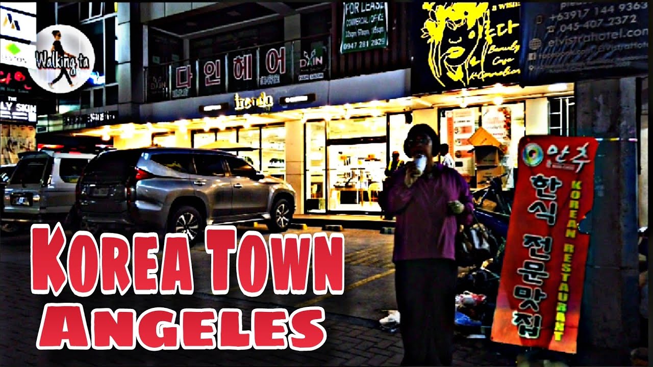 KOREA TOWN IN PHILIPPINES ??? | Night Walktour #nighlife #philippines # ...