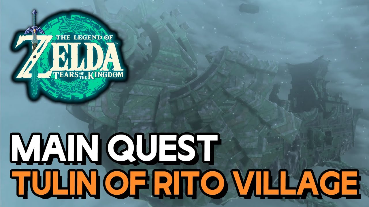 Zelda: Tears Of The Kingdom - Tulin Of Rito Village (Main Quest ...