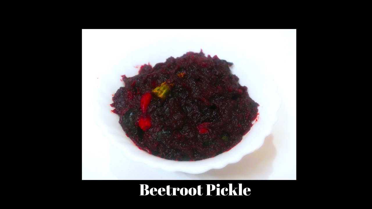 Beetroot Pickle Recipe | Beetroot Dates Pickle | Kerala Style Biryani ...