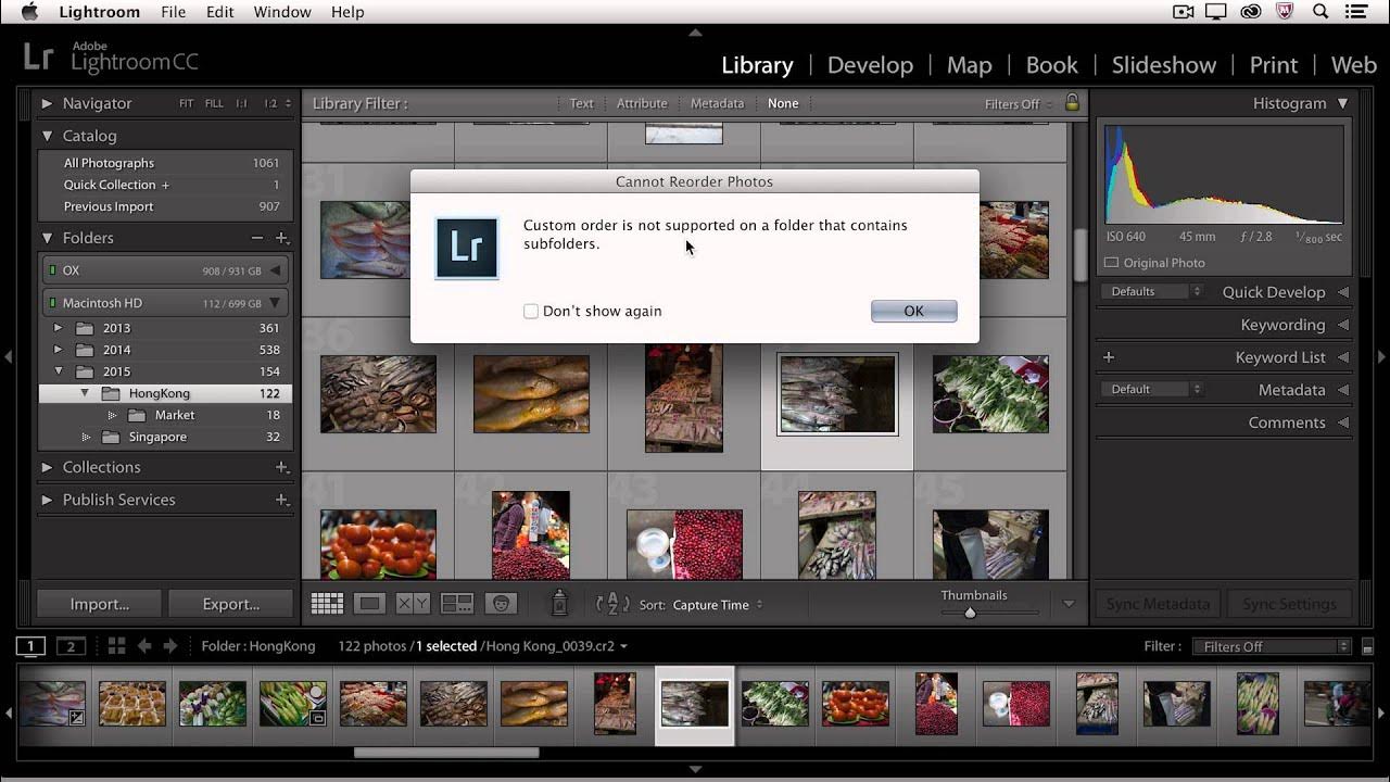Creating Custom Sort Orders in Lightroom - YouTube