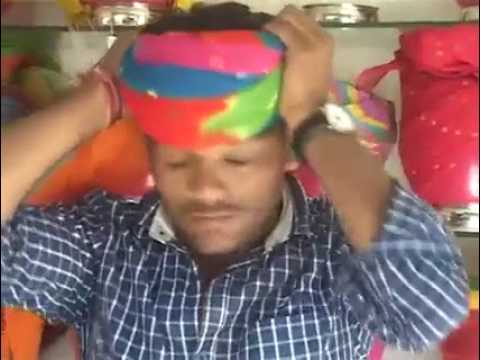 How to Tie / wrap / wear a Rajasthani / jaipuri / jodhpuri / Rajputi ...