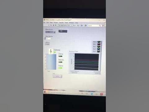 Nivel de tanque con grafica( labview ) - YouTube