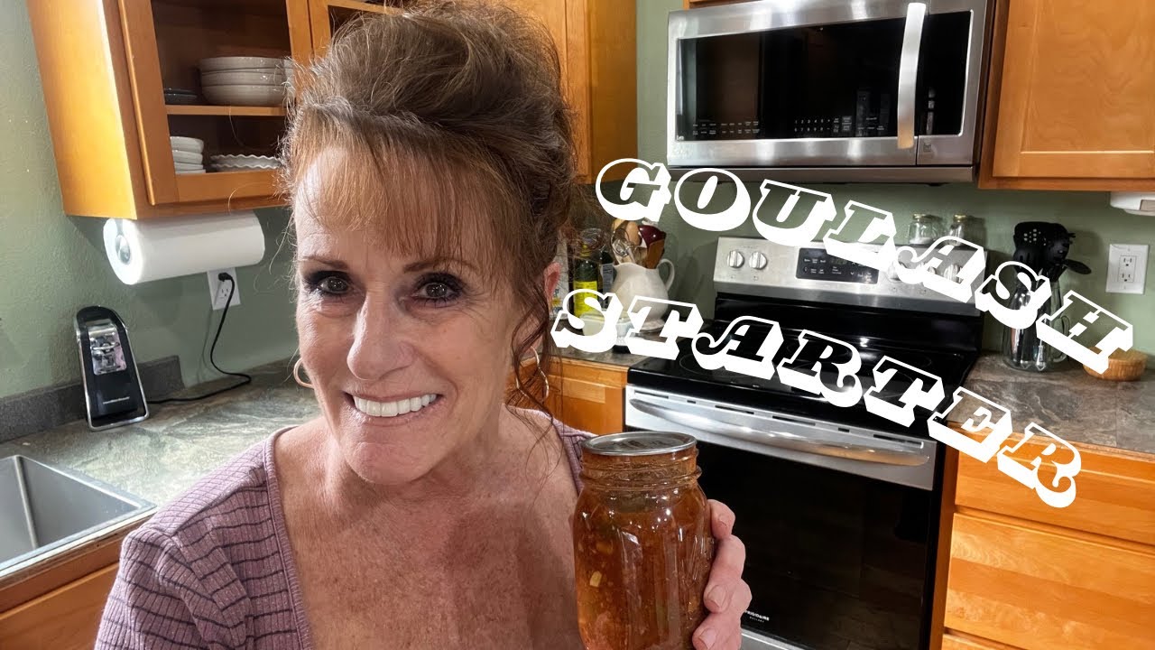Home Canning Goulash Starter & Taste Test - YouTube