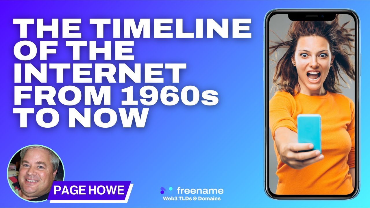 The Timeline of the Internet From 1960s to Now - YouTube
