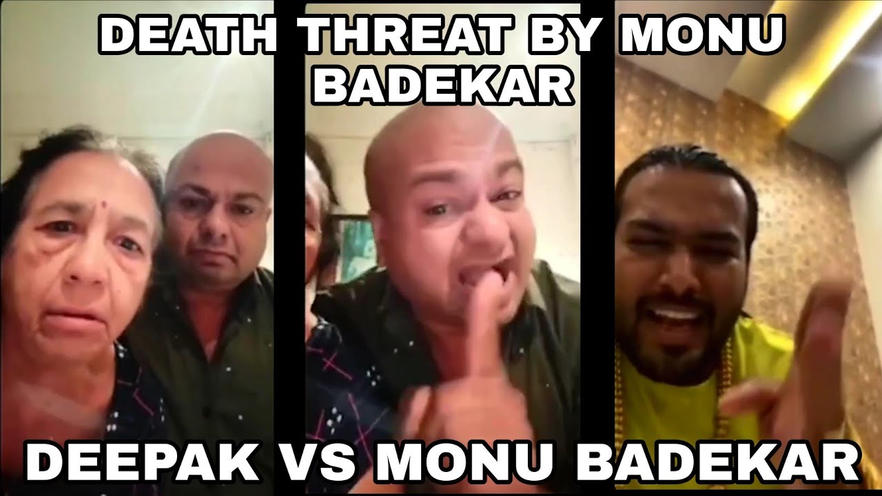 DEEPAK VS MONU BADEKAR 😨 | DADAGIRI BY MONU 😰| LATEST CONTROVERSY ...