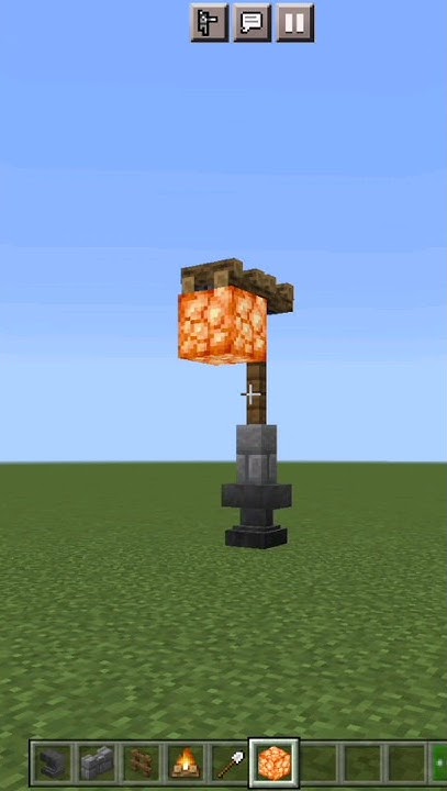 How to make street light in minecraft || PreferGamer || #Shorts - YouTube