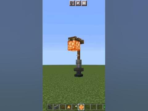 How to make street light in minecraft || PreferGamer || #Shorts - YouTube