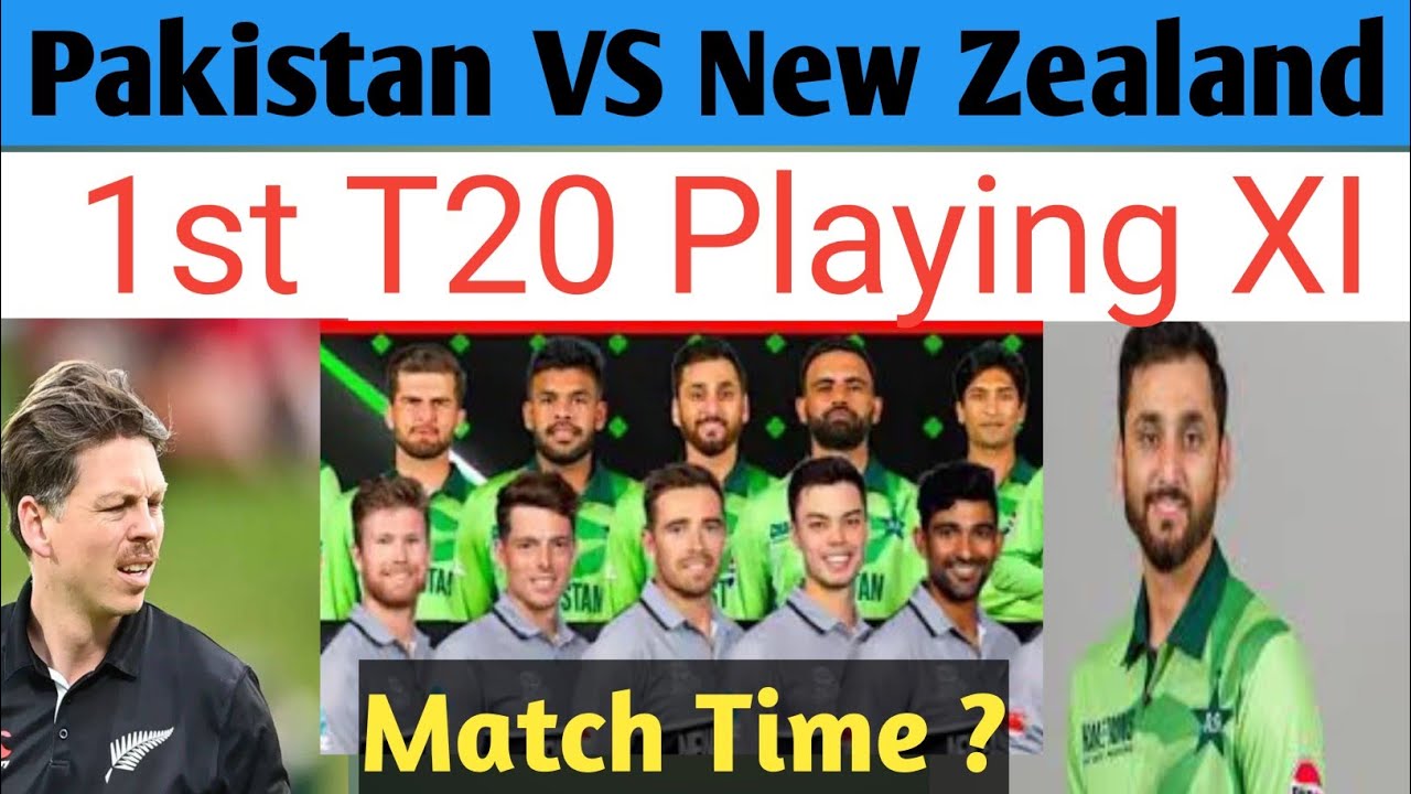 Pak vs NZ:New Look Pakistani XI Against New Zealand 1st T20|Indian ...