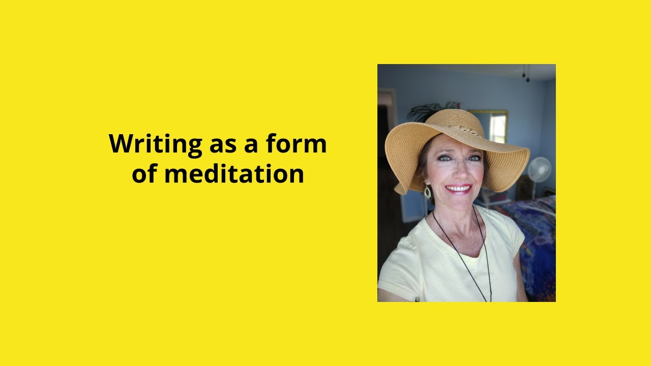 Writing as a form of meditation - YouTube
