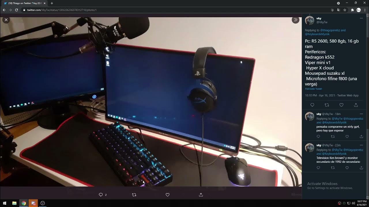 Reaccionando a SETUPS V5 - YouTube