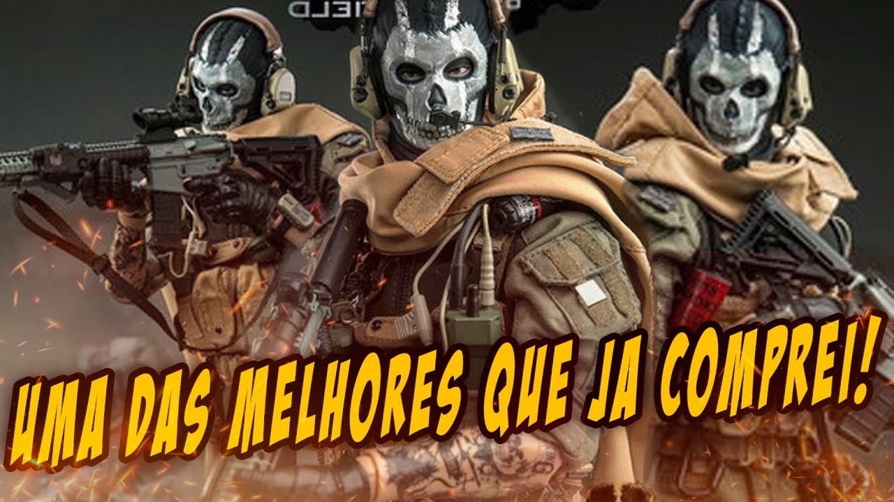 UNBOXING - Call of Duty Warzone Ghost - 1/6 scale game action figure by ...