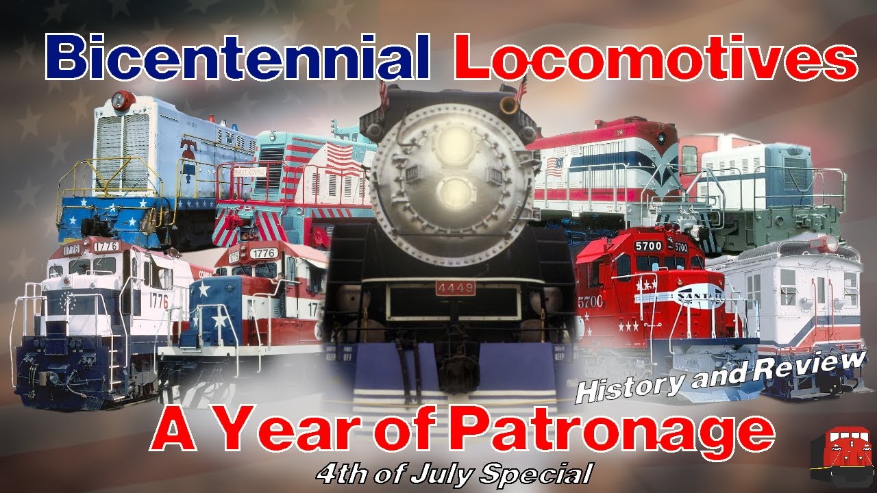 Bicentennial Locomotives - History and Review - YouTube