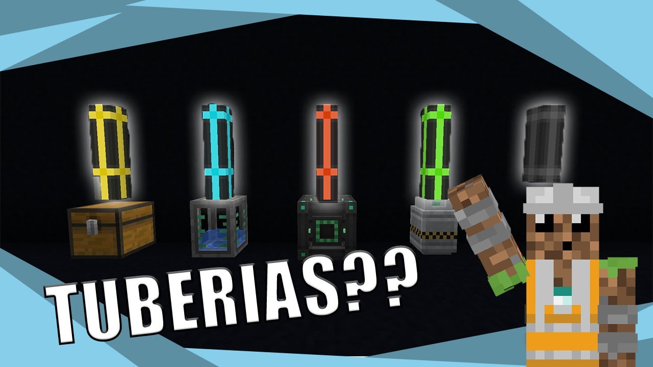 Minecraft | Mod PIPEZ EXPLICADO Fácil - YouTube