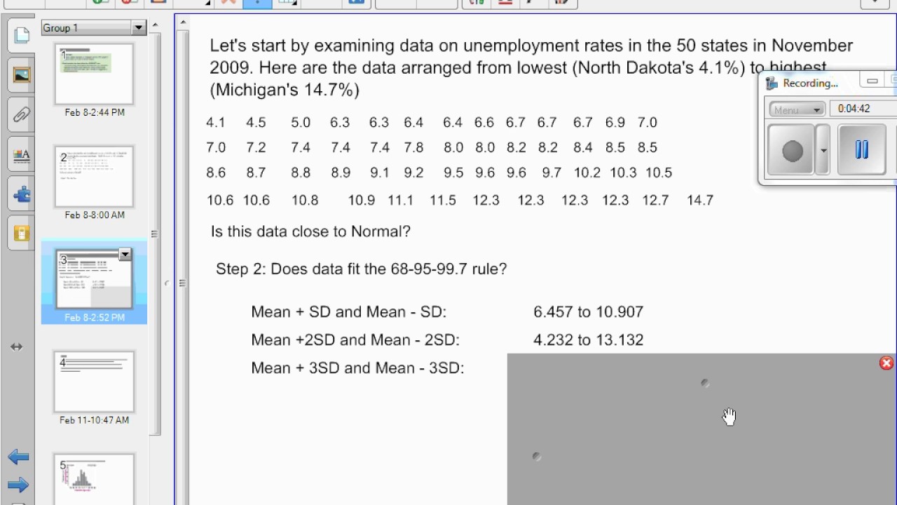 Assessing normality - YouTube