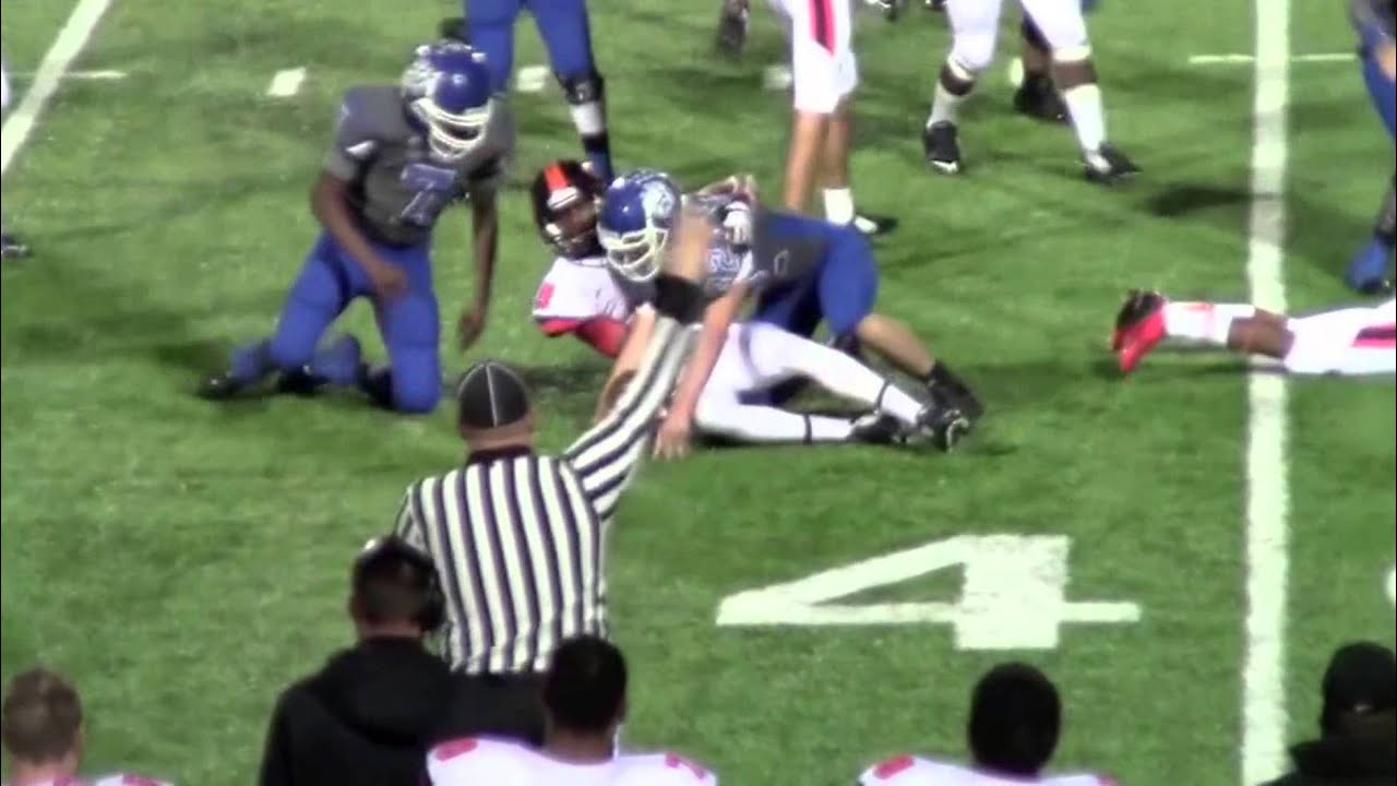 Highlights - Gilmer Buckeyes @ Rains Wildcats - Nov 7, 2014 - YouTube