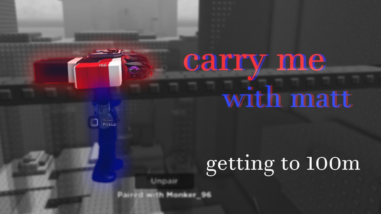 carry me with matt | roblox - YouTube