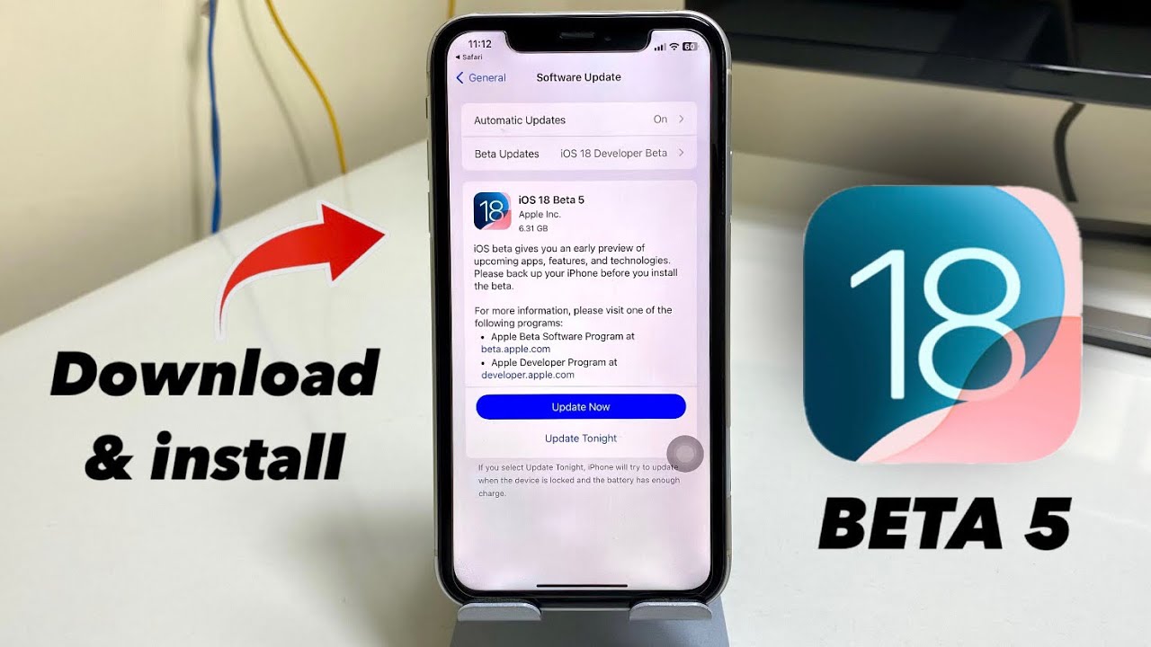 How to Install iOS 18 Beta 5 Update on any iPhone - iOS 18 Beta 5 ...