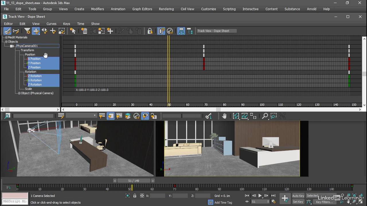122 Editing keyframes in the Dope Sheet - YouTube
