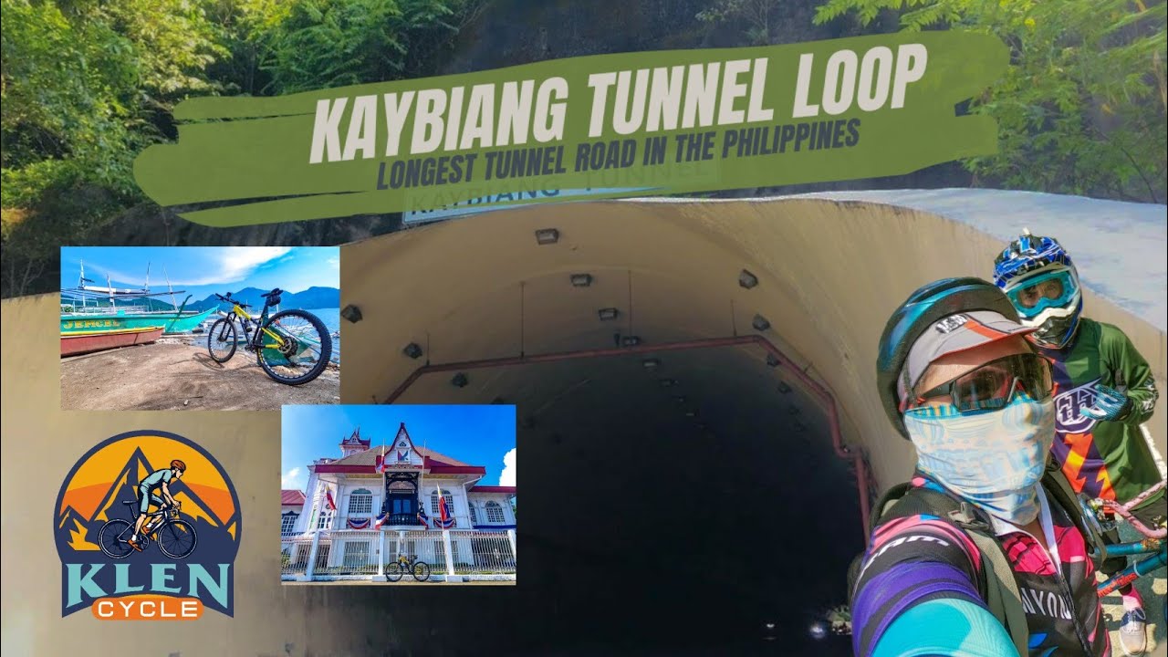 KAYBIANG TUNNEL LOOP// SIDE TRIP TO AGUINALDO SHRINE 🚴 - YouTube