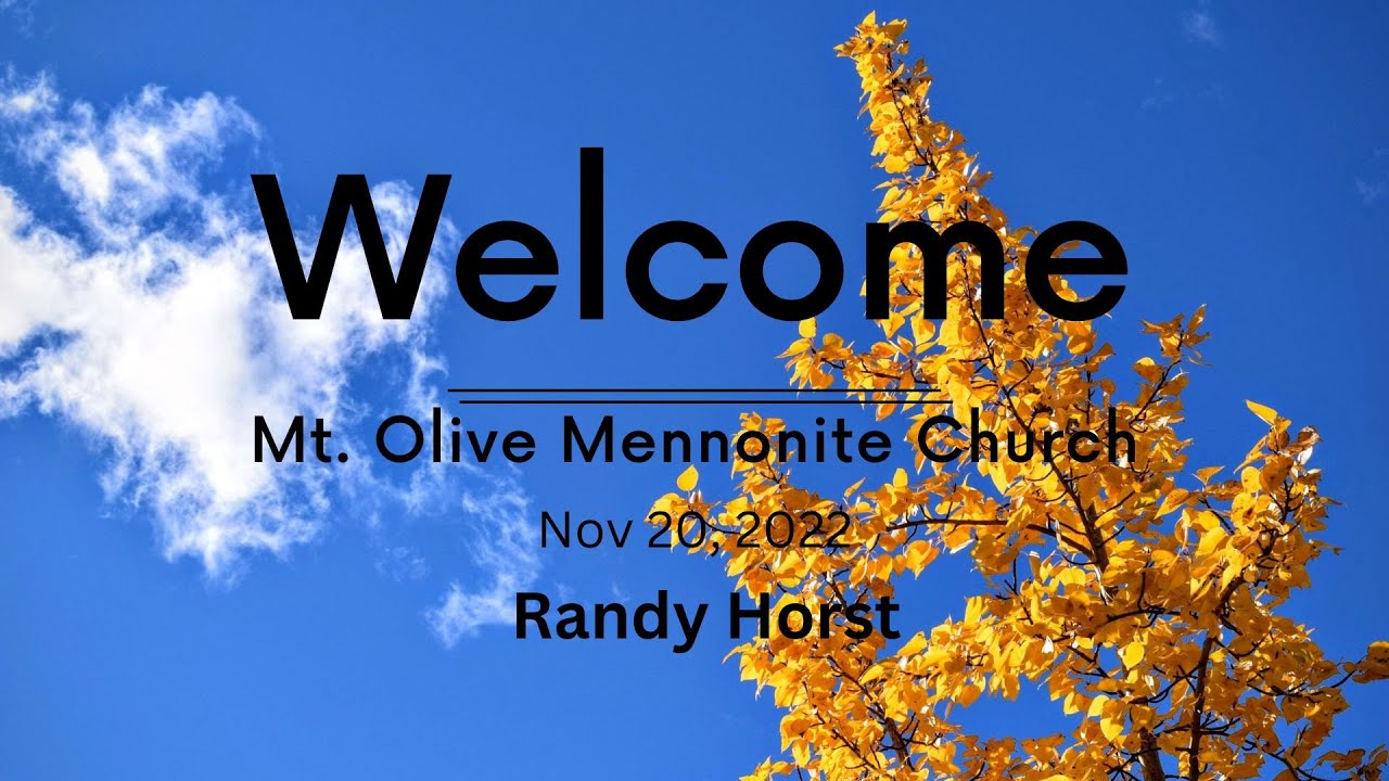 Maintaining Singing in Worship without Instruments - Randy Horst - YouTube