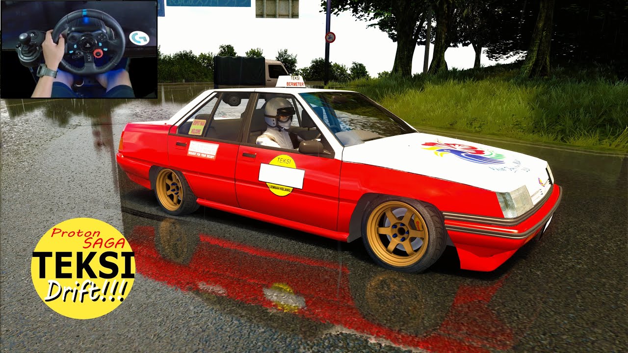 TEKSI Proton Saga 1985 MAGMA Drift !!!- Assetto Corsa | Logitech ...