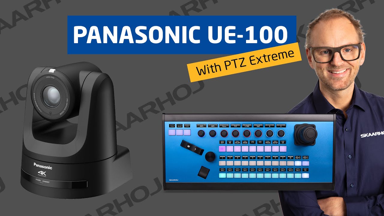 LEGACY - Full control of the Panasonic UE-100 with SKAARHOJ - YouTube