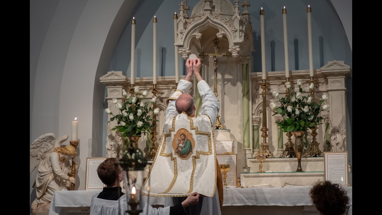 Why The Traditional Latin Mass by Fr. Louis - YouTube