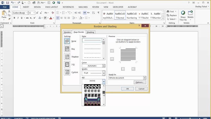 Page Borders For Microsoft Word 2010