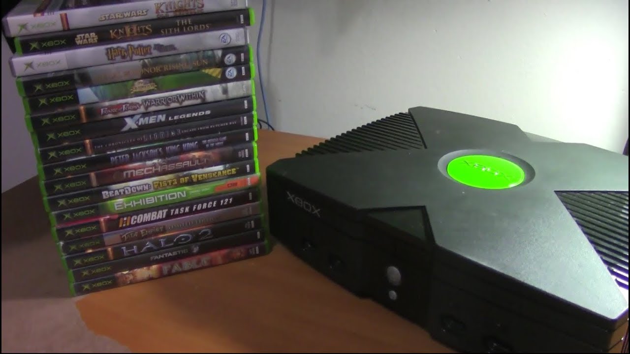 My Original Xbox Game Collection - YouTube