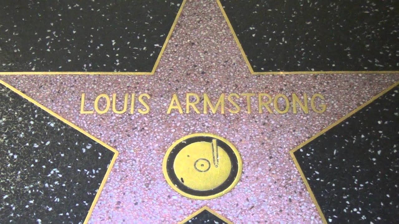 Louis Armstrong Hollywood Walk Of Fame Star - YouTube