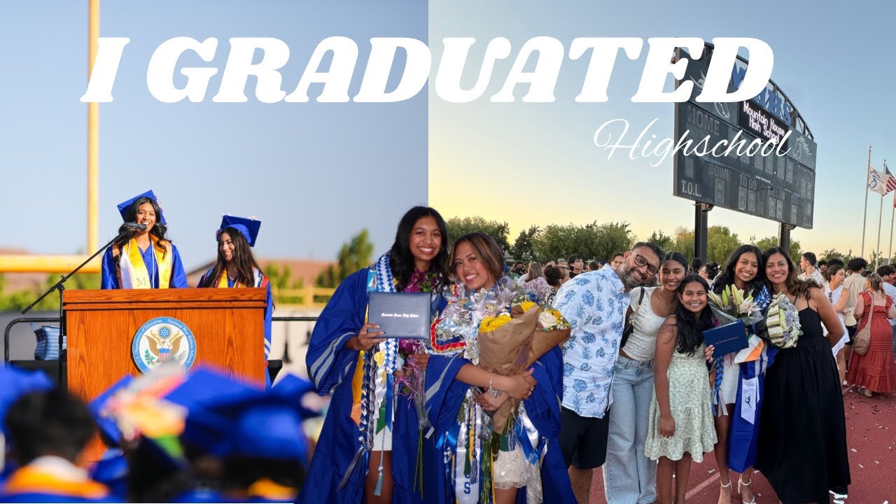 HIGH SCHOOL GRADUATION || Days leading up to grad & The Best day ever ...