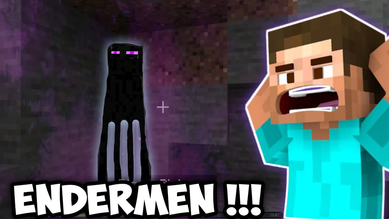 Day 1 And Encountered Enderman | Minecraft Hardcore Survival - YouTube