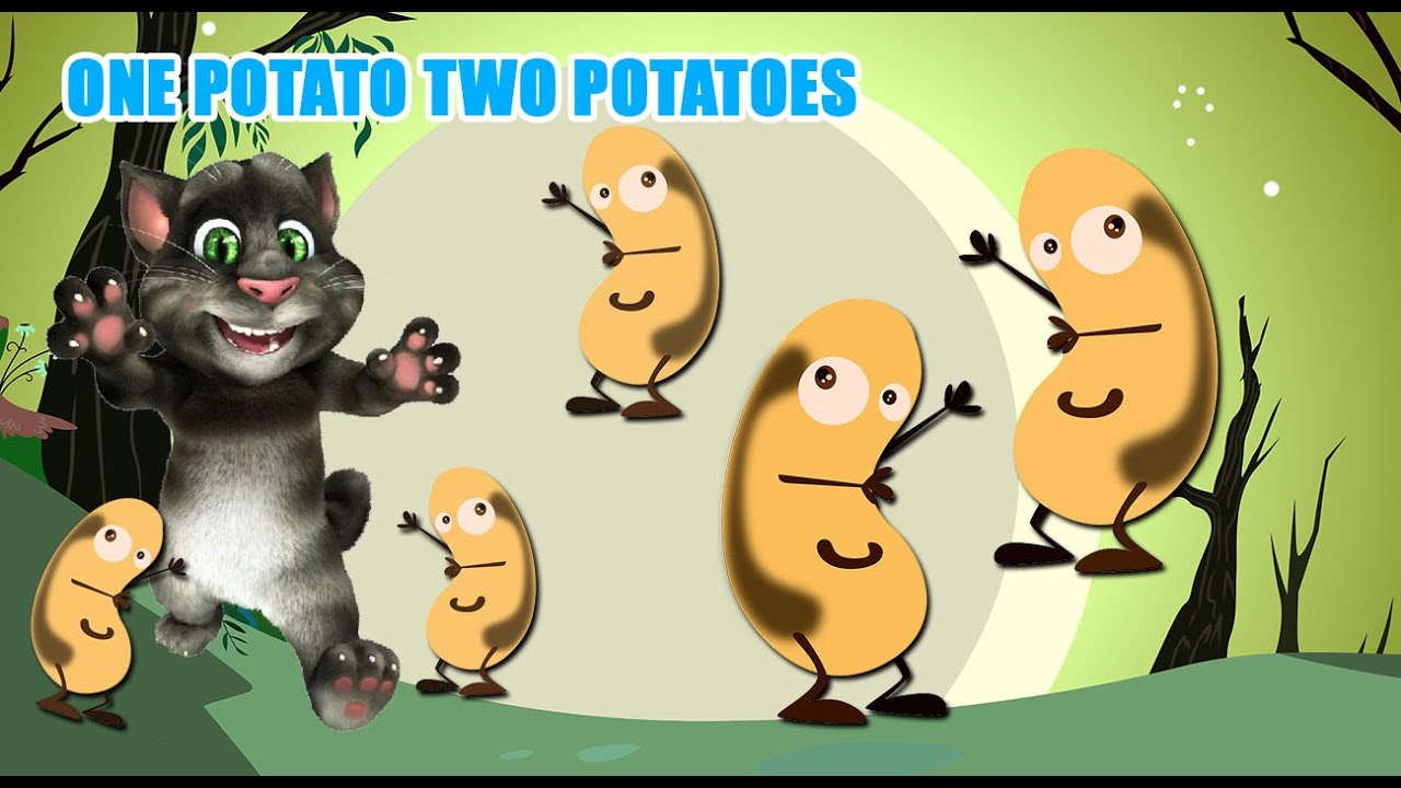 One Potato Two Potatoes Benten Kids Poem With Lyrics | Children ...