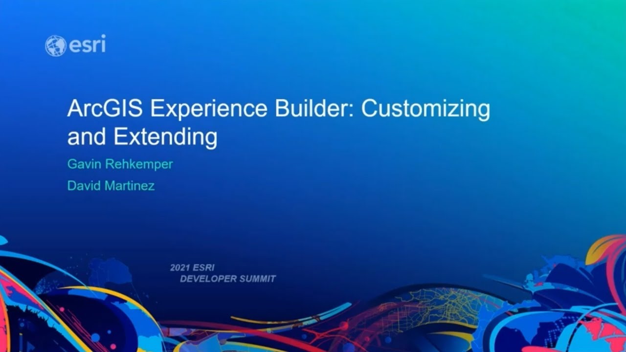 ArcGIS Experience Builder Customizing And Extending YouTube ArcGIS Experience Builder Customizing And Extending YouTube