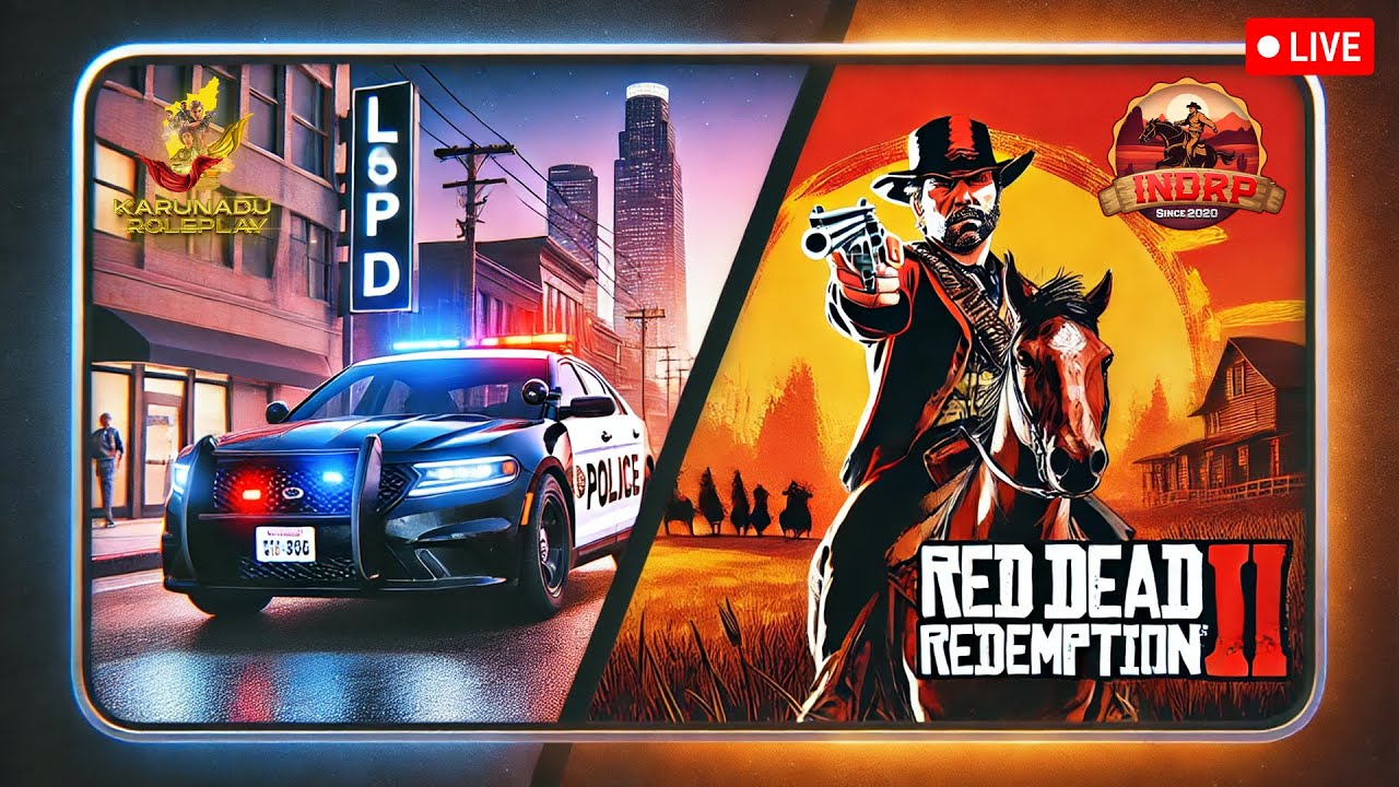 RDR RP | KARUNADU ROLEPLAY | INDRP | OFFICER DHANUSH GOWDA 907 ON DUTY ...