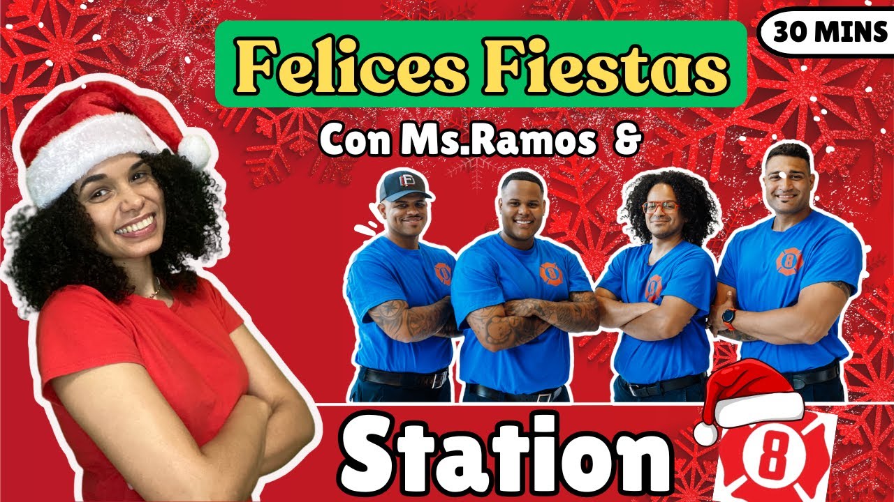 Merry Christmas Ft @Station8tv | Felices Fiestas | Ms.Ramos | Bilingual ...