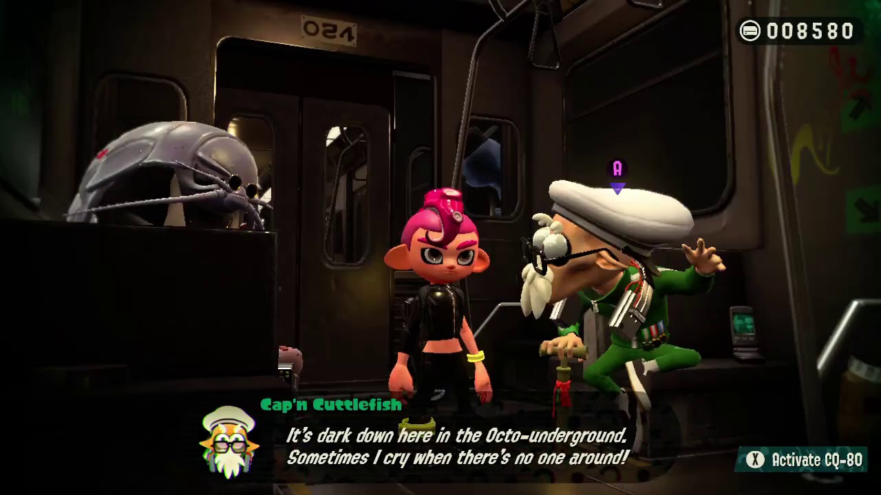Splatoon 2 Octo Expansion: Cap'n Cuttlefish's Cool Rapping - YouTube