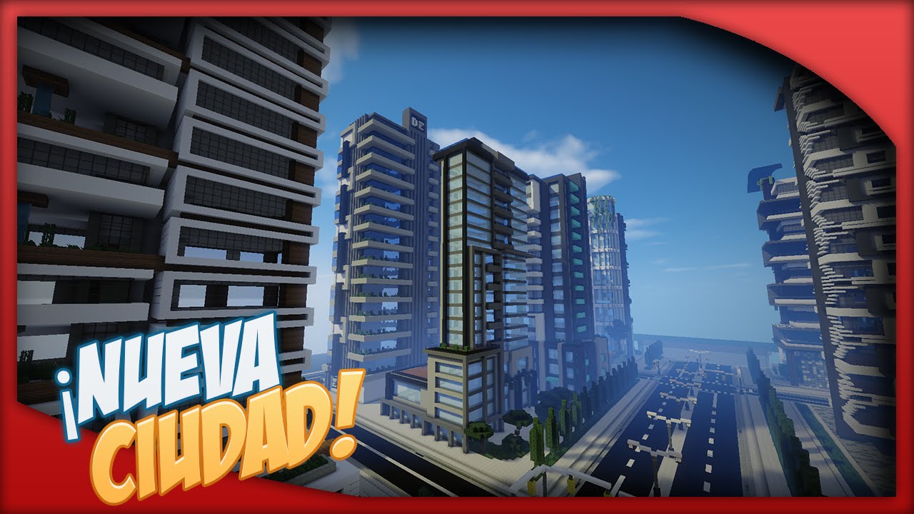 Minecraft: ¡Mi nueva ciudad! - YouTube
