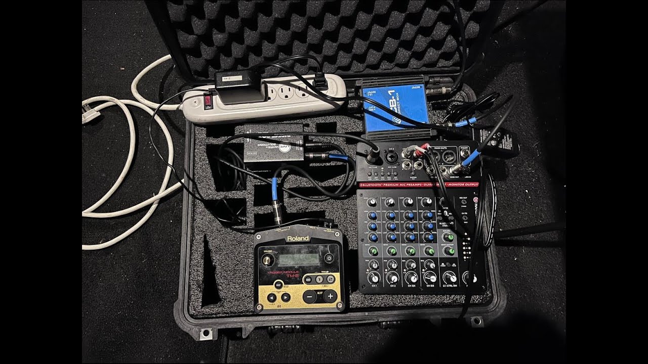 IEM Setup with TM-2 for live performance - YouTube