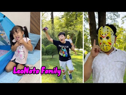 The monster builds a trap for the boy 🥴🤯 LeoNata family