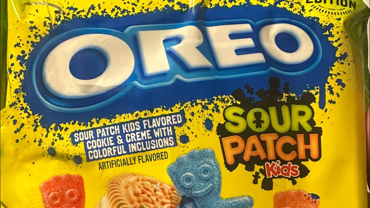 "OMG! Oreo Sour Patch Kids Review: The Ultimate Sweet & Sour Snack ...