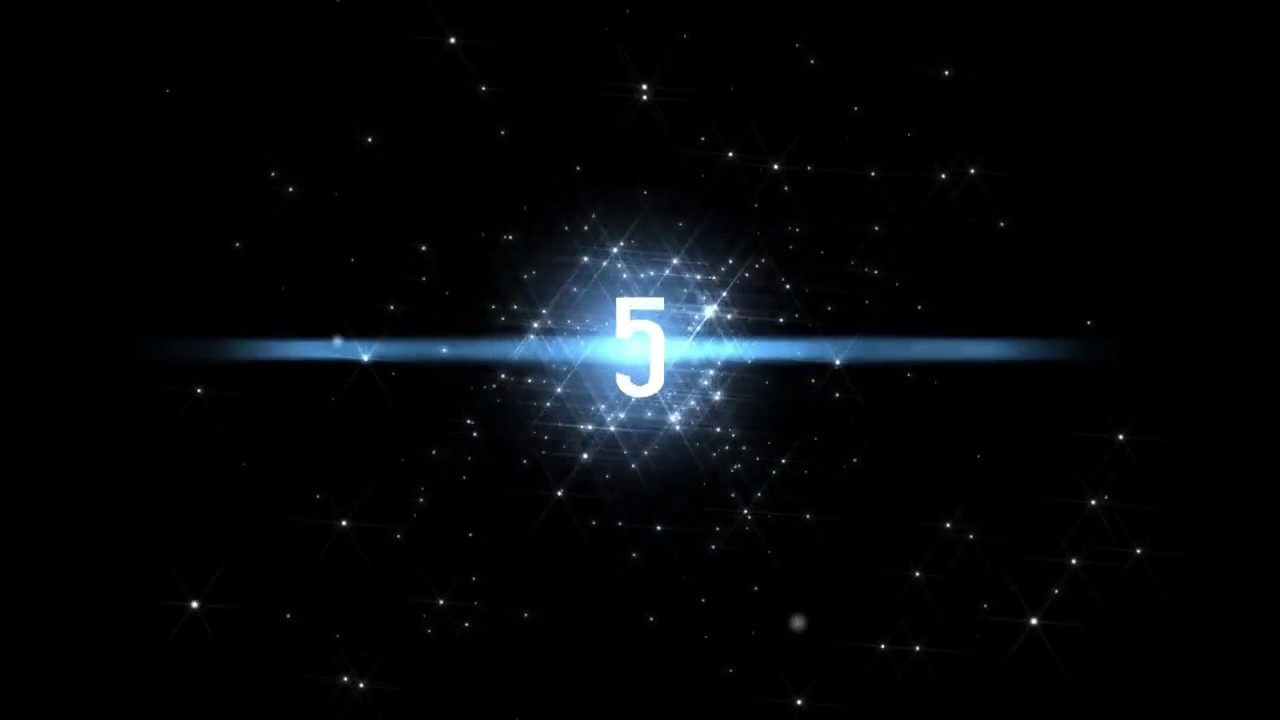 The Best Countdown Space Animation Hitung Mundur - YouTube