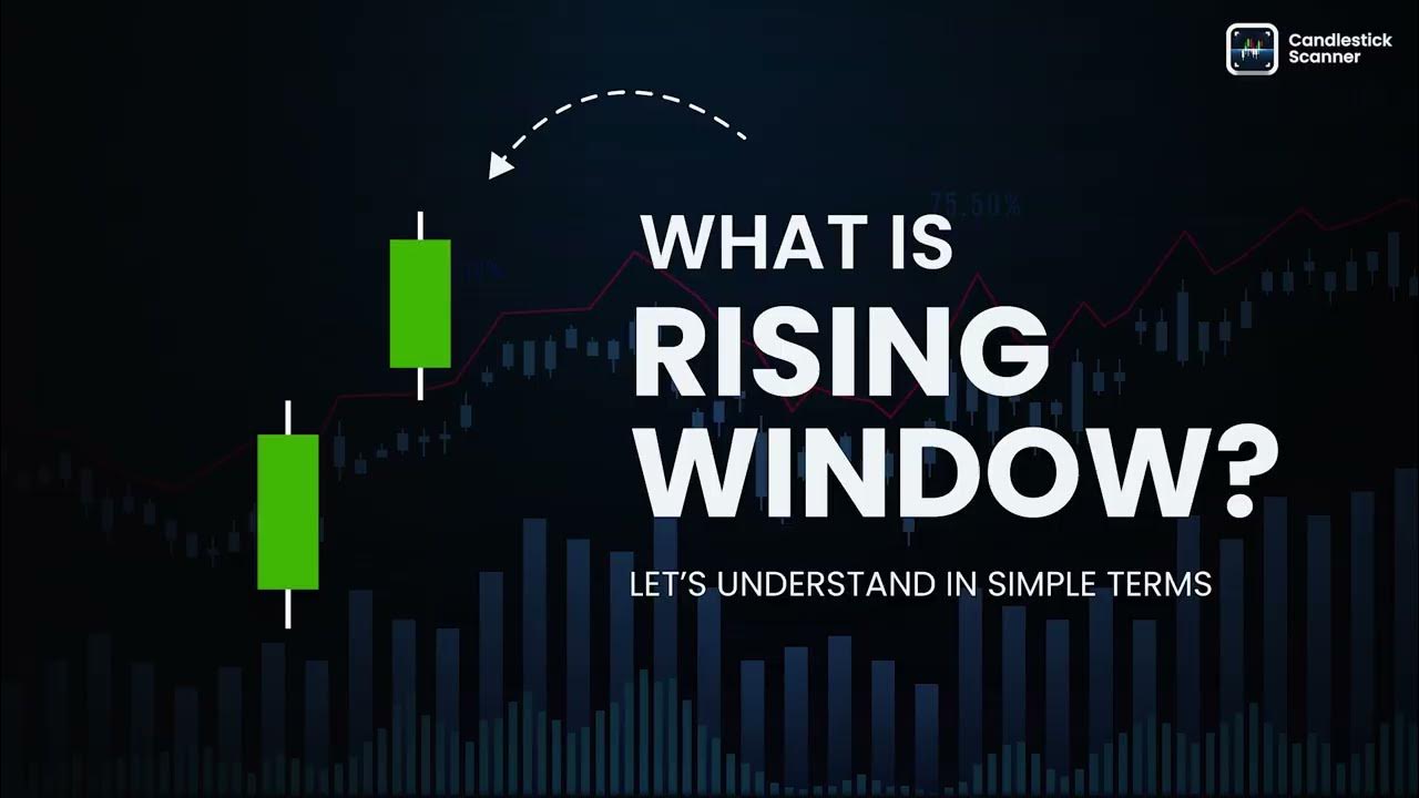 Rising Window Candlestick Pattern | Basic of Technical Analysis | Candlestick Scanner - YouTube