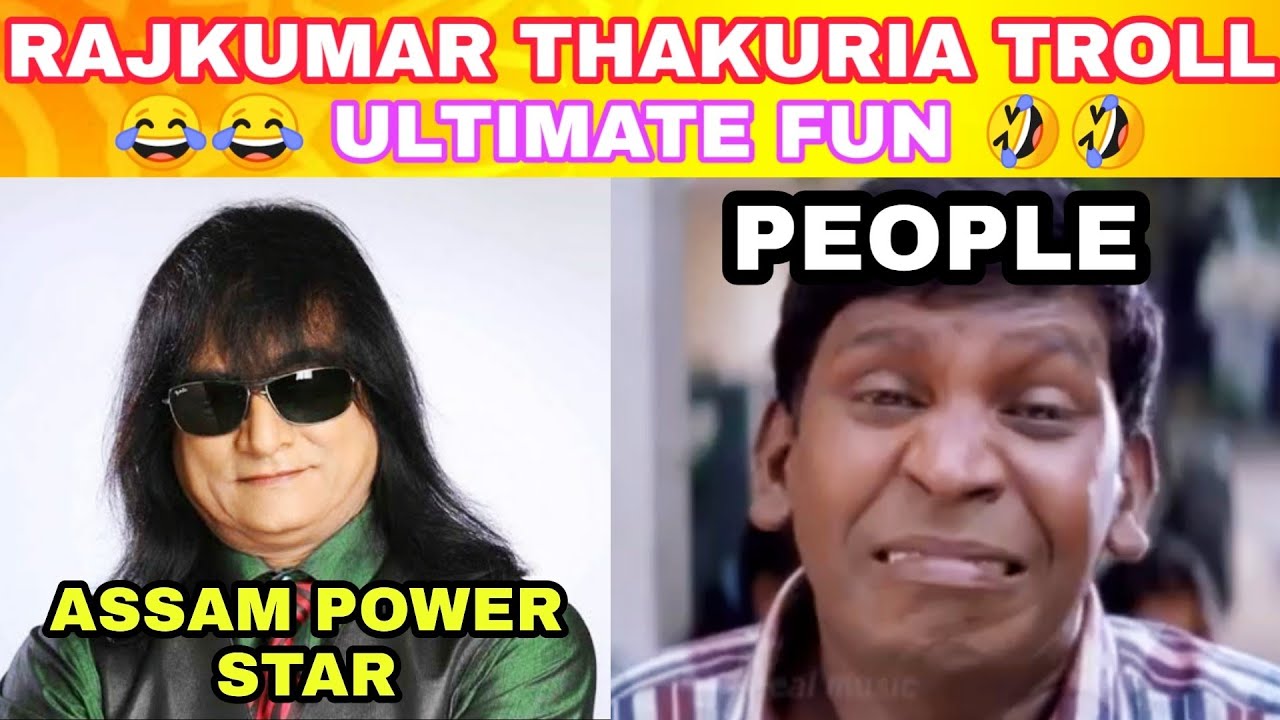 MR RAJKUMAR THAKURIA TROLL tamil version | 100 percent fun | mk memez ...