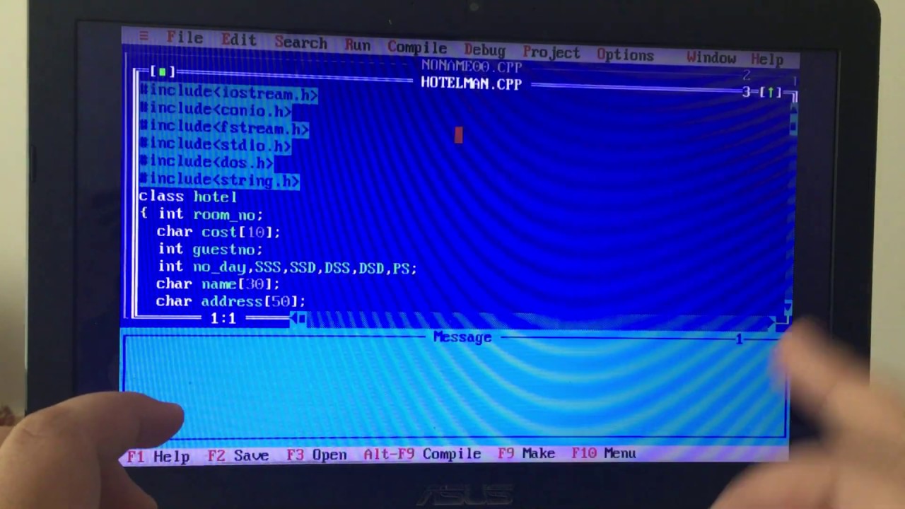 Class 12 Computer Project on C++ on Hotel Management | Class of 2020 ...